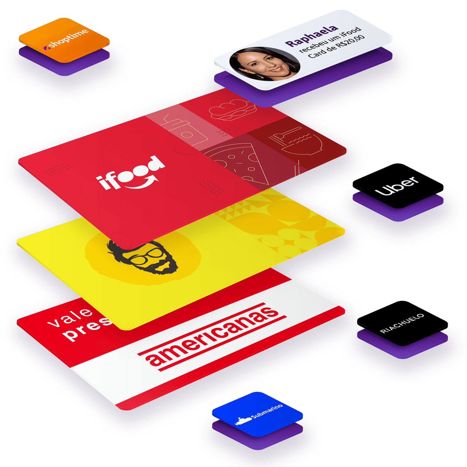 Smash. Gifts Cards Digitais - Para presentar e Incentivar