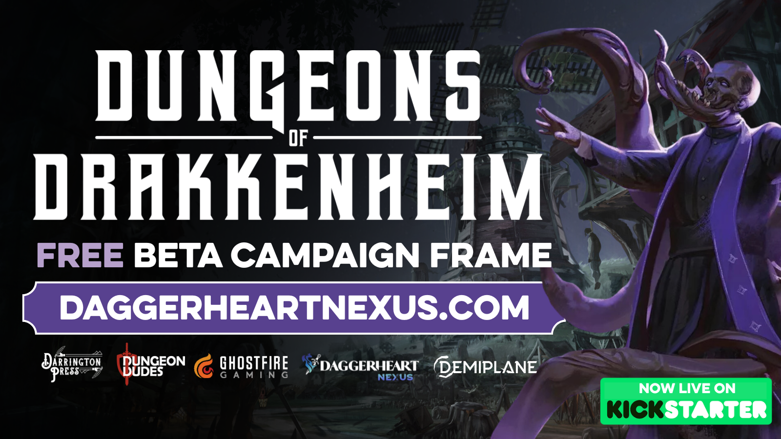 Dungeons of Drakkenheim Daggerheart: Free Campaign Frame + Kickstarter ...