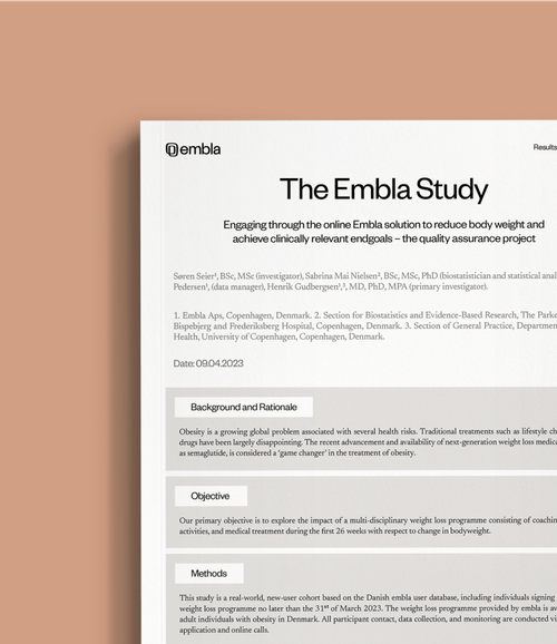 Embla: Smarter medical weight loss | Embla US