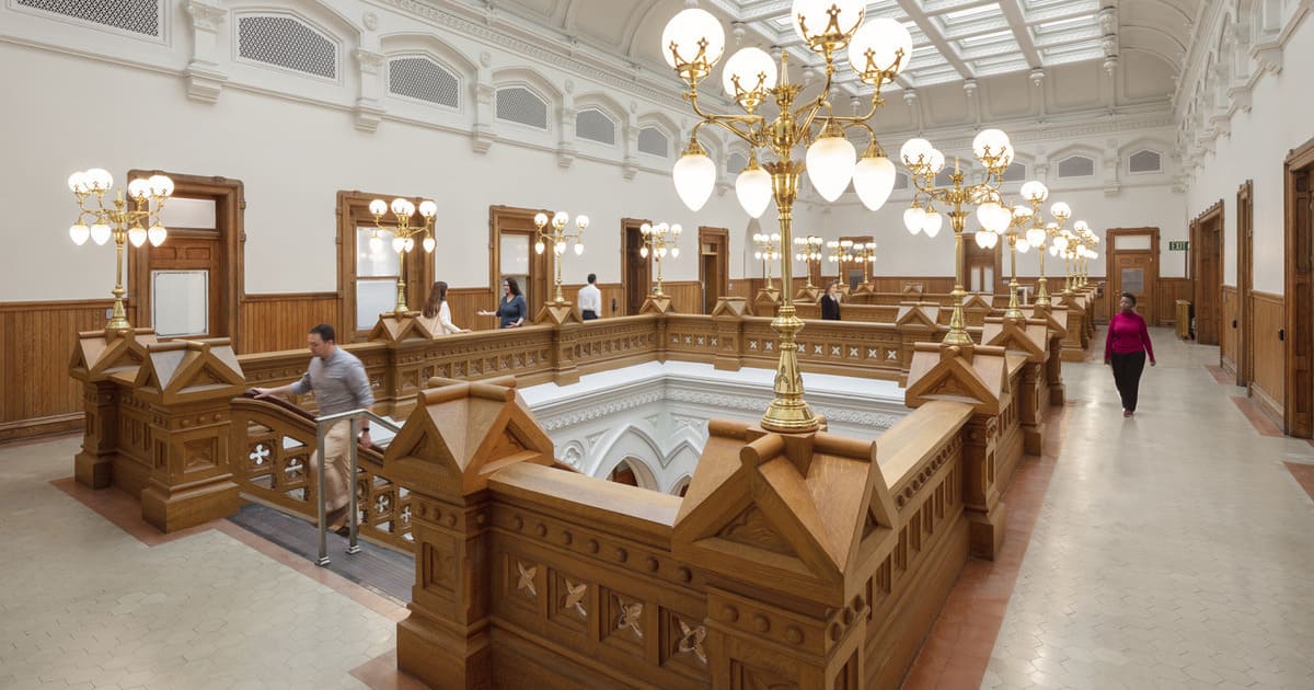 Old City Hall Featured in Traditional Building