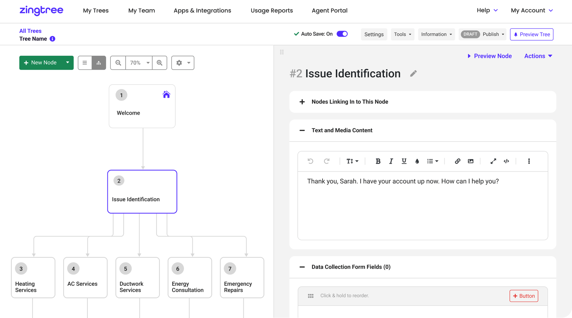AI CX Workflow Platform for B2C Enterprises | Zingtree