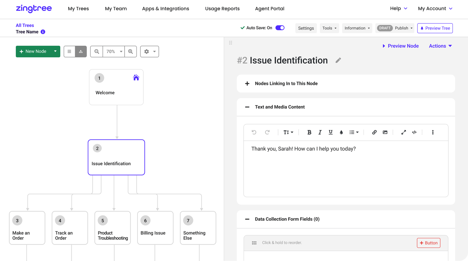 AI CX Workflow Platform for B2C Enterprises | Zingtree