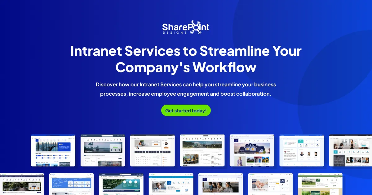 Intranet solutions | Intranet site | SharePoint Designs