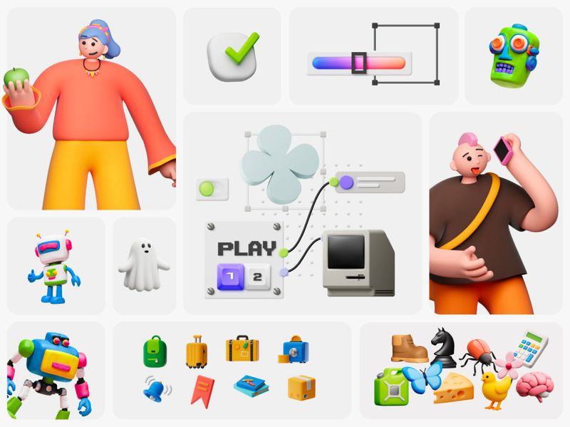 Download Fresh & Vibrant Illustrations | ls.graphics