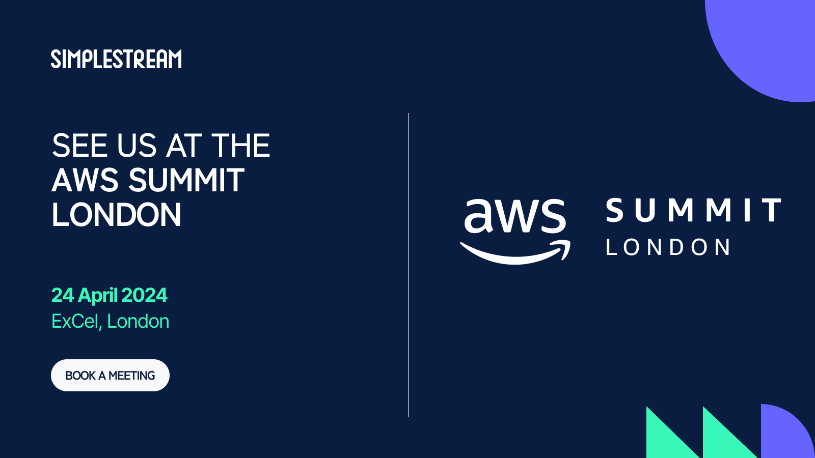 AWS Summit London - Events | Simplestream