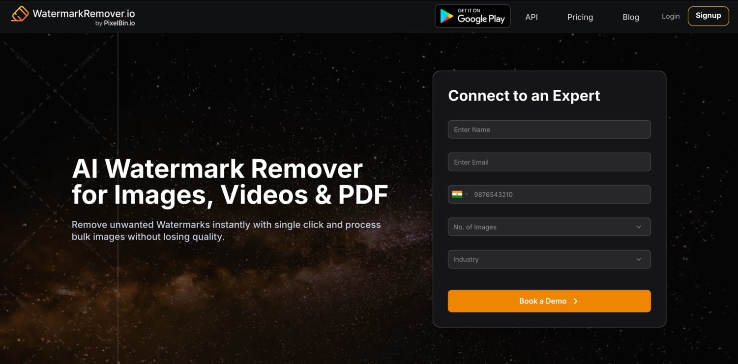 Remove Watermarks from Images, Videos, and PDFs with AI Precision