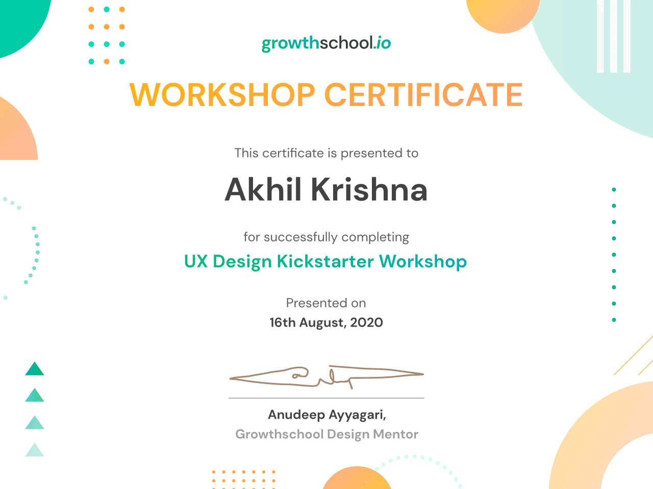 UX Workshop