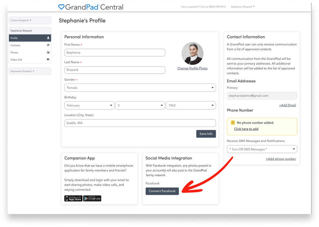 GrandPad | Simple Tablet Setup