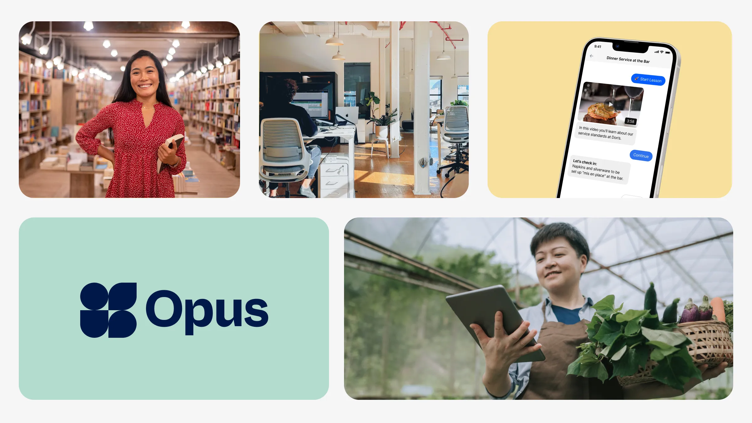 Our Story → Opus