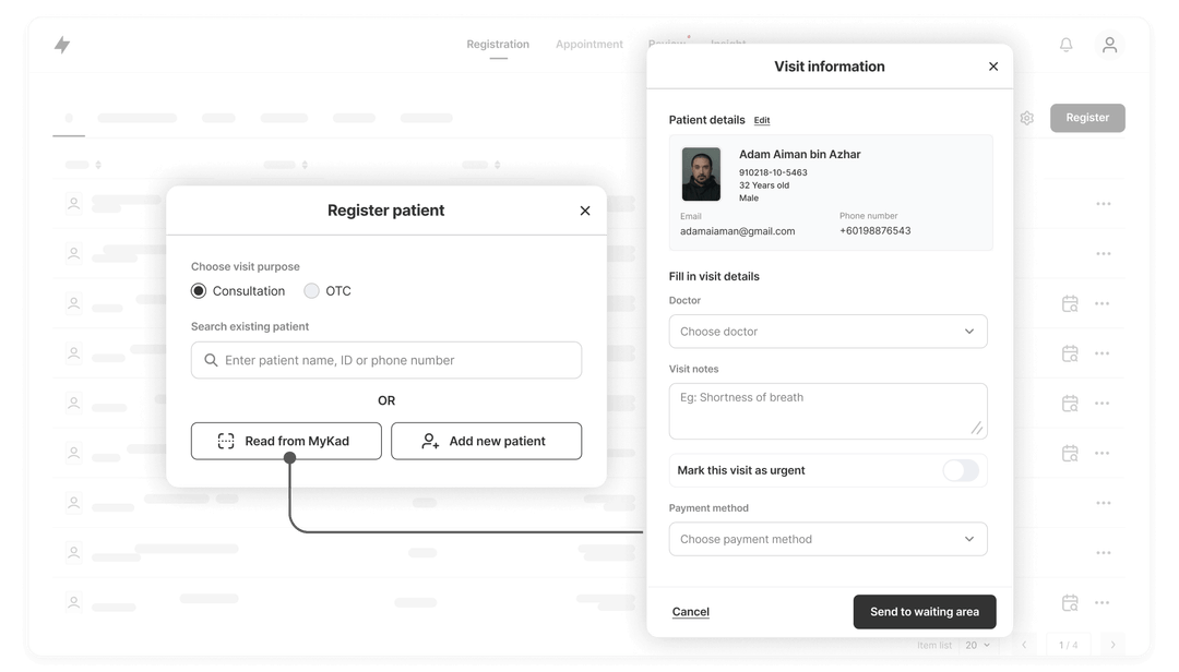 Clinic Management System | Yezza