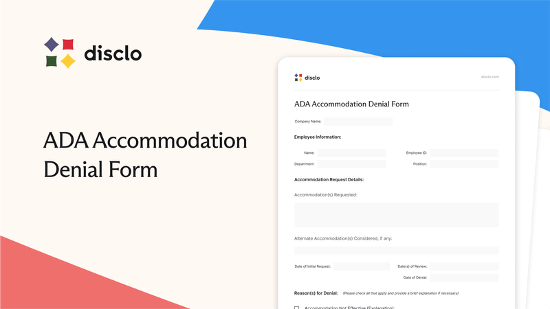Free Template & Guide for ADA Accommodations Denial Form