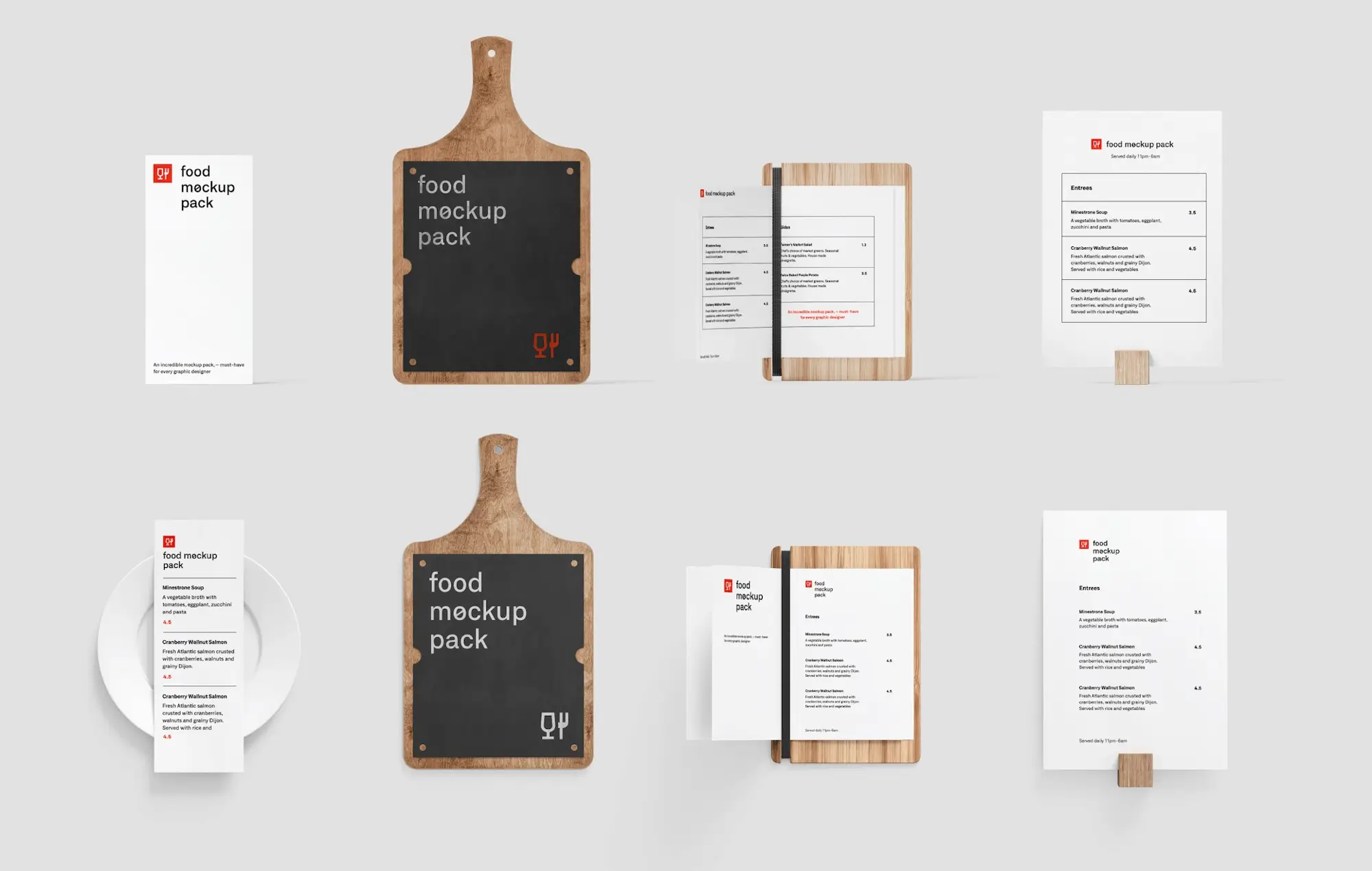Download Menu Mockups | Premium Mockups Collection | ls.graphics