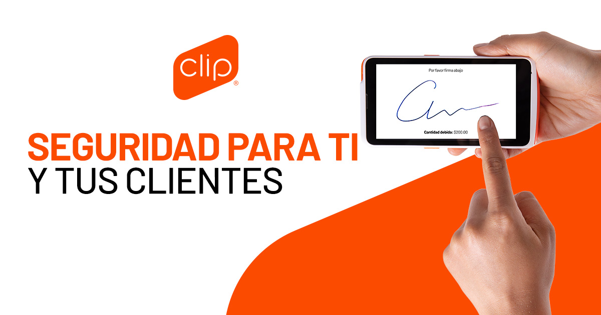 Pagos seguros y protegidos con Clip