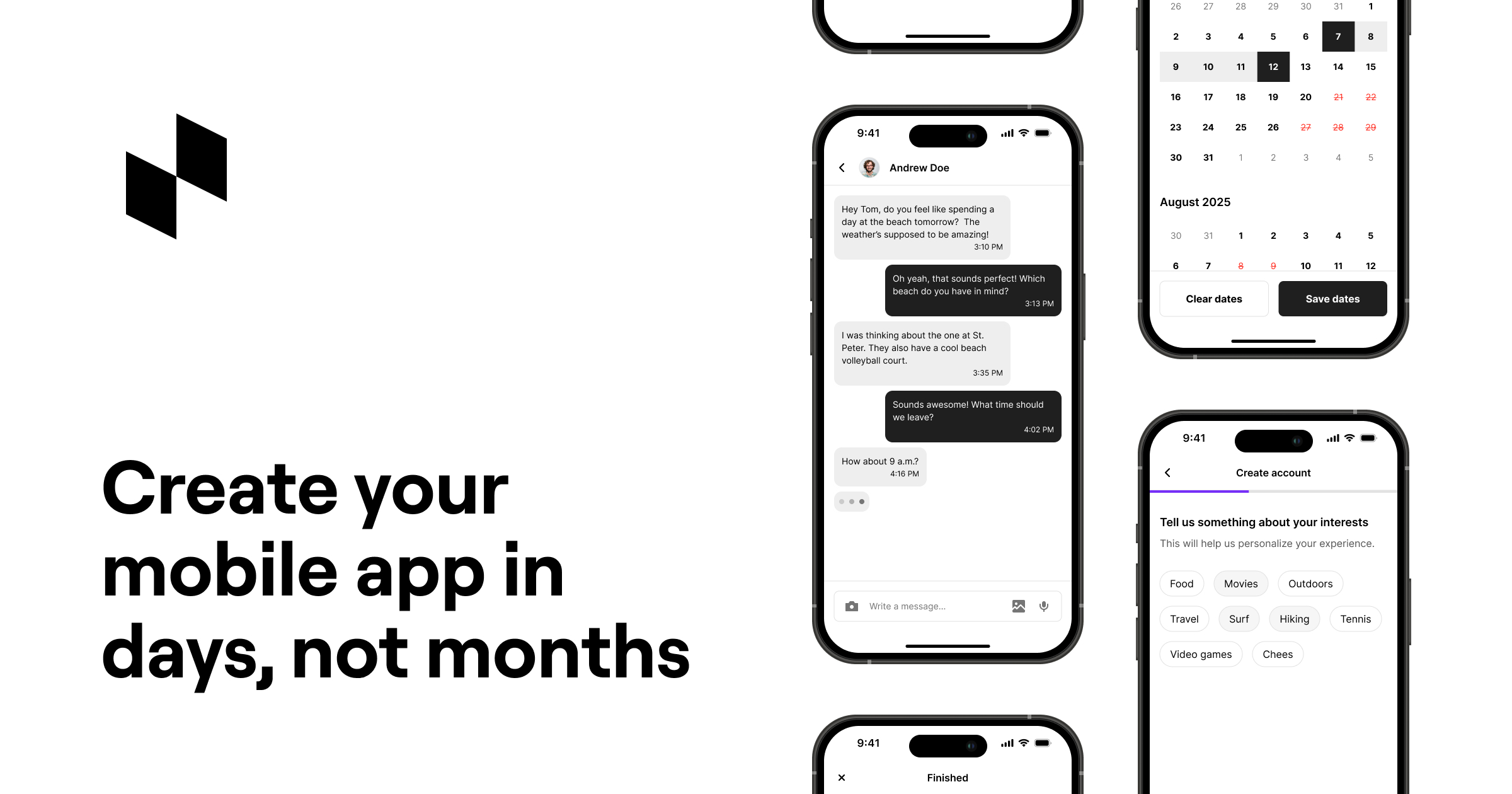 Dynamic Layer - Mobile App UI Kit & Component library