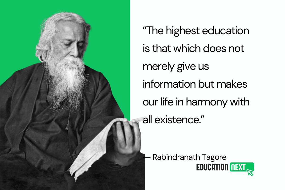 Why Rabindranath Tagore Rejected Traditional Education: His Educational ...