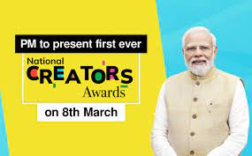 PM Modi Presents National Creators Award For The First Time