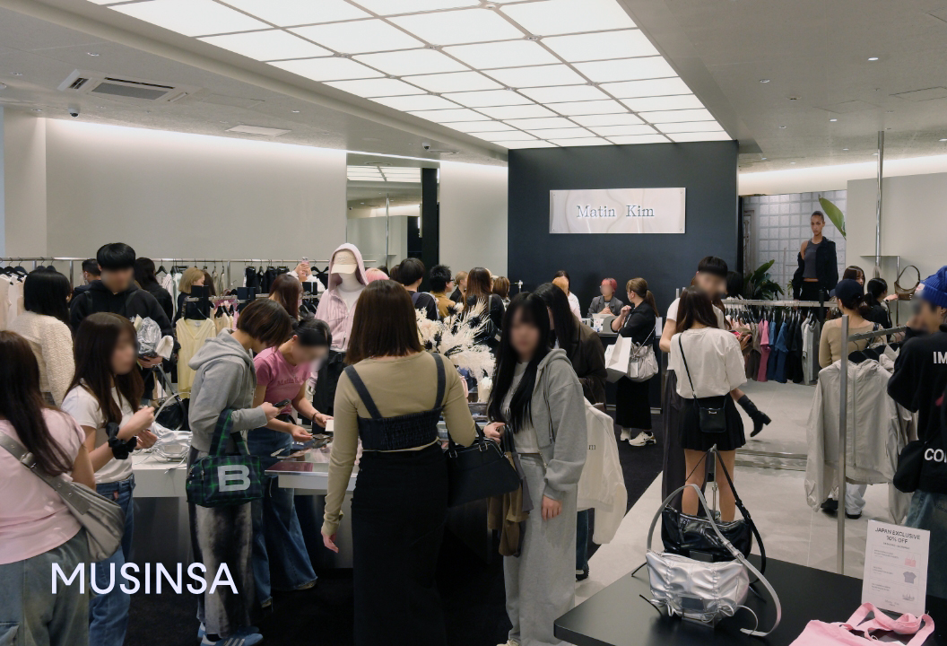 MUSINSA, Matin Kim Shibuya Store Records USD 235K in Sales Within Four ...