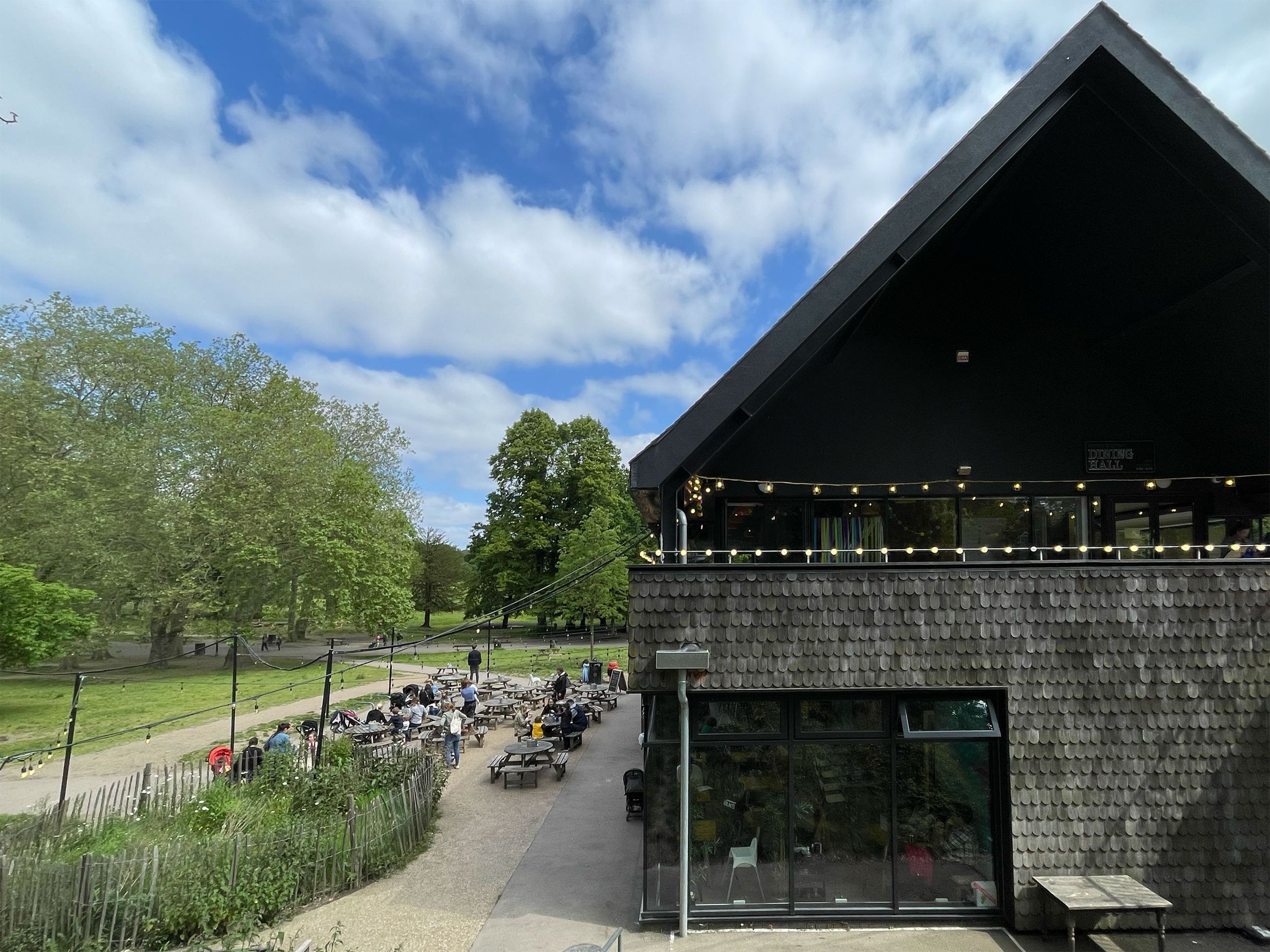 Brown and Green Life Cafe