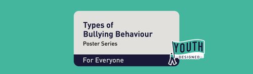 Types of Bullying Behaviour Poster Series