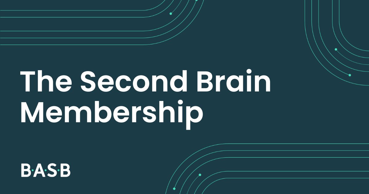 The Second Brain Membership