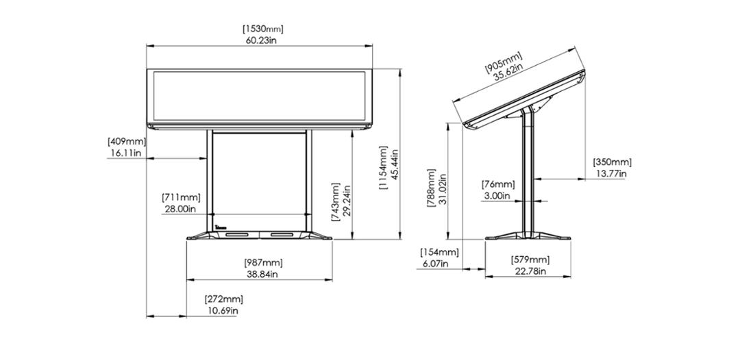Drafting II - Digital Drafting Touch Screen Table Kiosk by Ideum