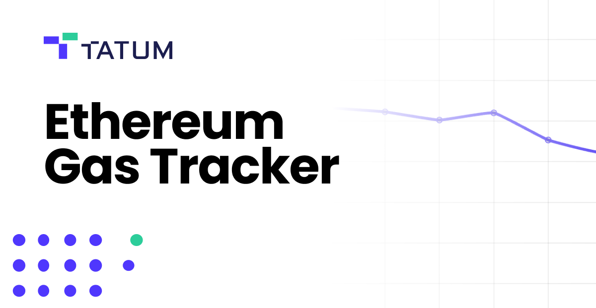 Track Ethereum Gas Prices - Tatum