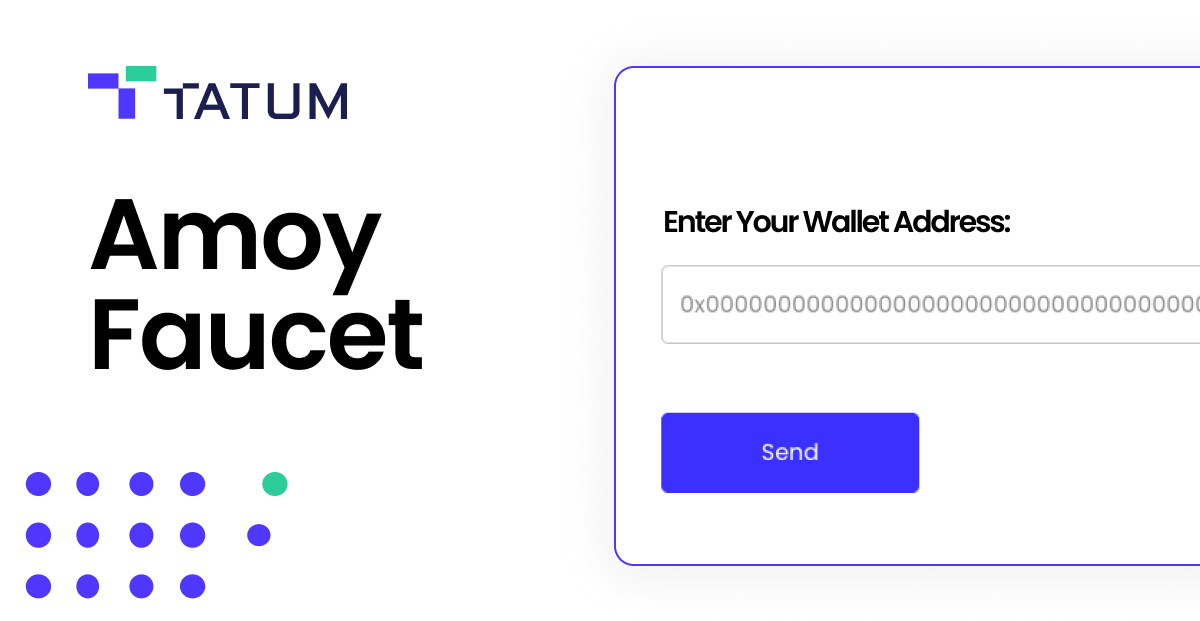 Amoy Faucet - Get Testnet MATIC