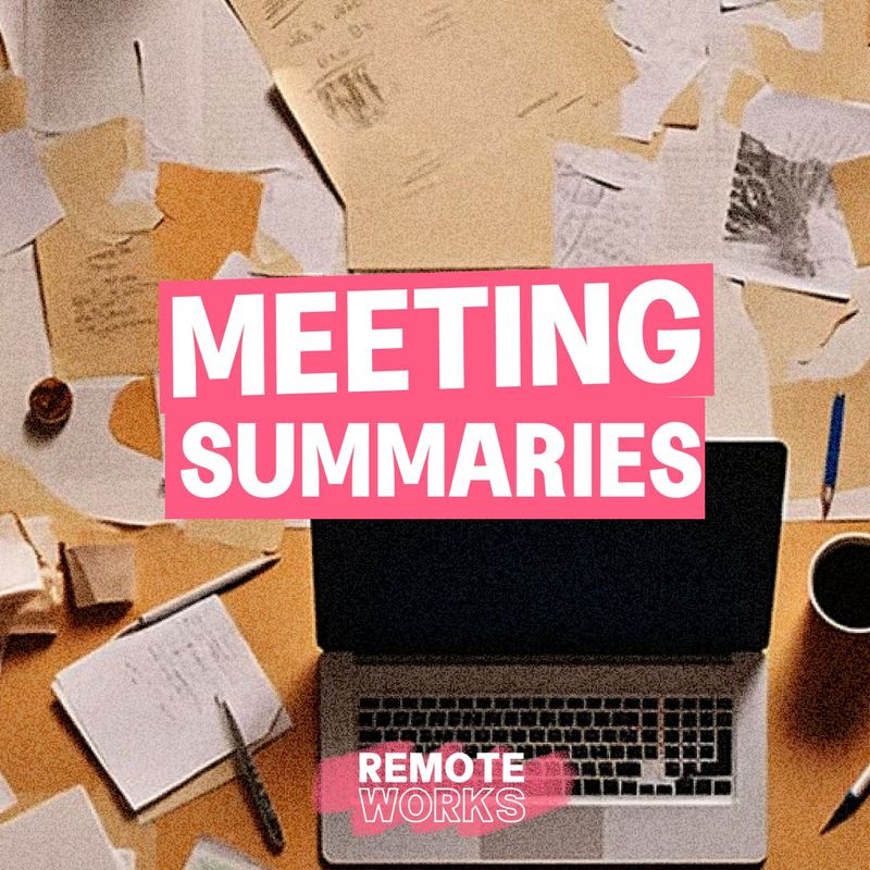 How to Write the Perfect Meeting Summary (with Templates and Examples ...