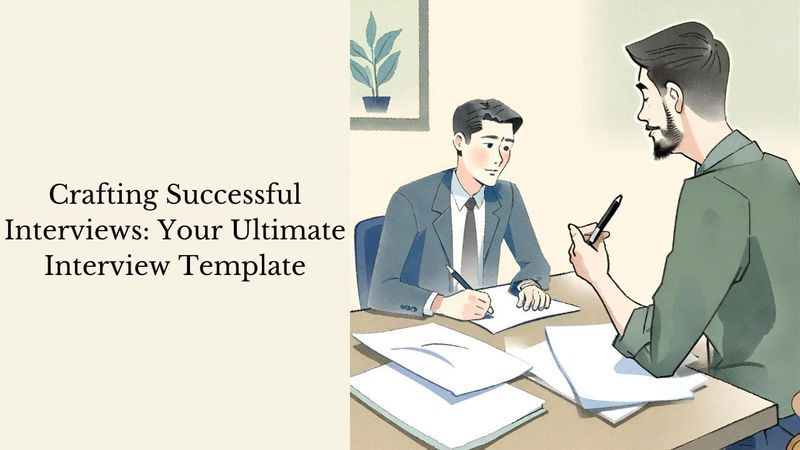 Crafting Successful Interviews: Your Ultimate Interview Template | Claap