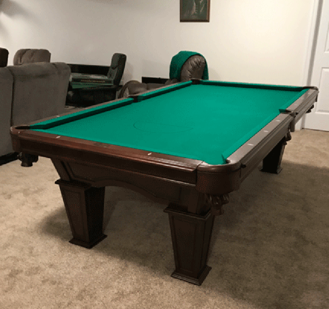 All About Billiards - Legacy 8' Mesa Solidwood pool Table In Stock ...