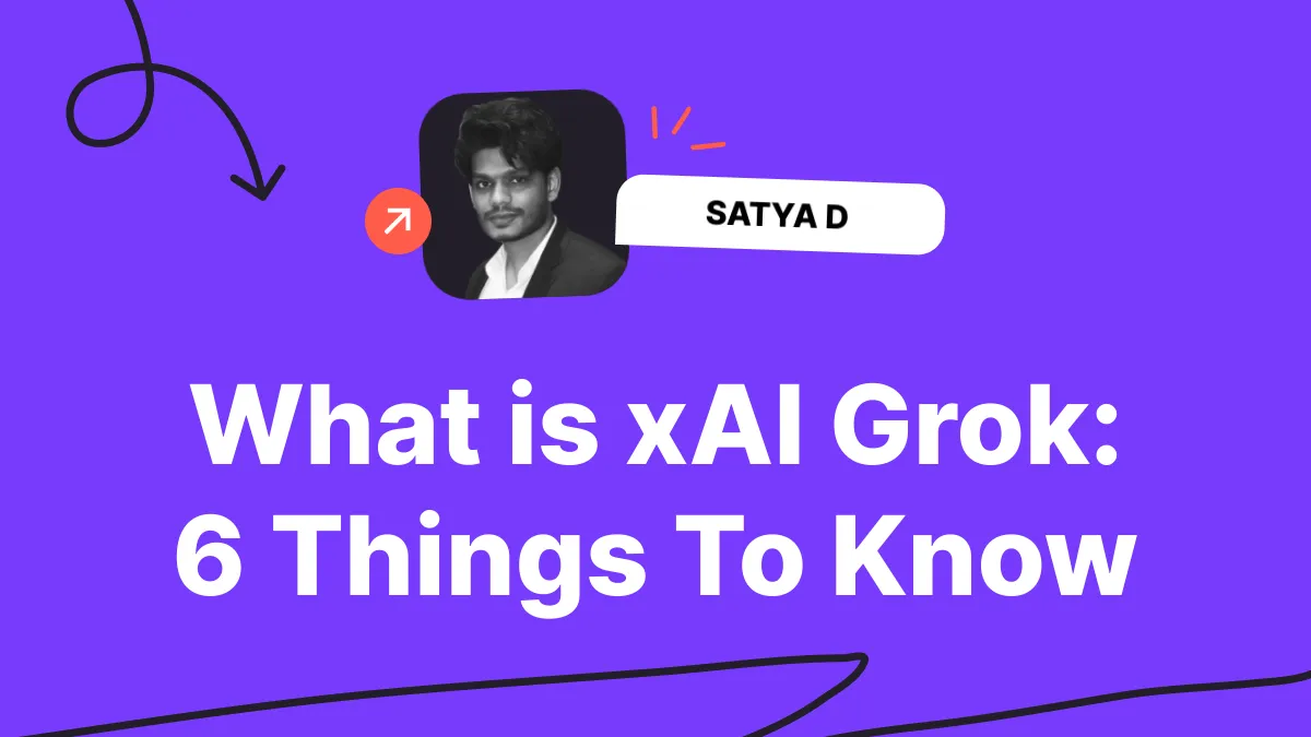 What is xAI Grok: 6 Things To Know