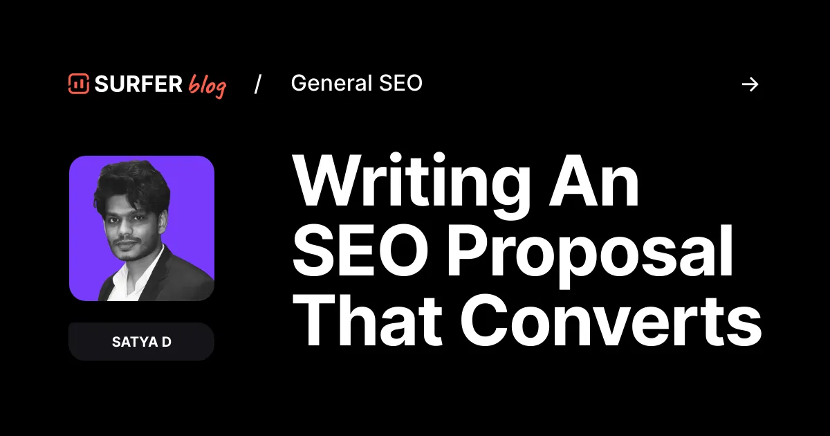 Writing An SEO Proposal That Converts