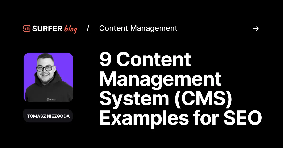 9 Content Management System (CMS) Examples for SEO