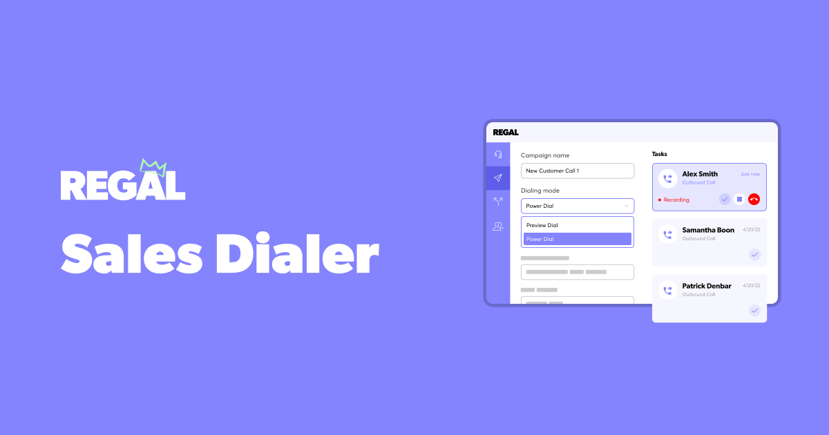 REGAL | AI Sales Dialer Software