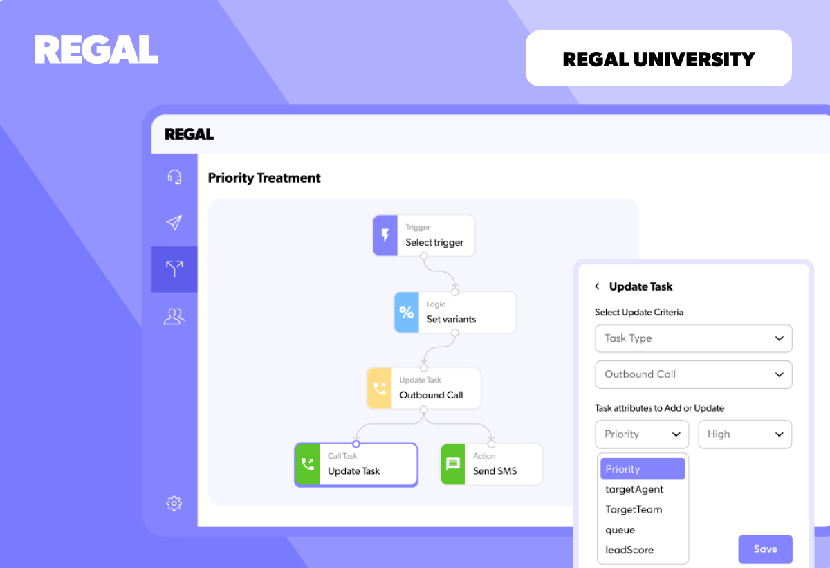 Regal University | Task Routing