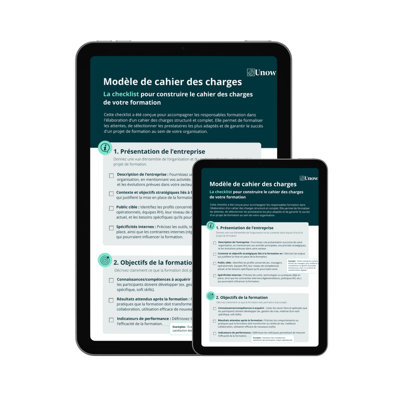 La checklist pour construire un cahier des charges structuré et complet