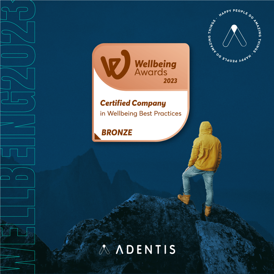 Adentis - Adentis receives quality seal by Wellbeing Awards
