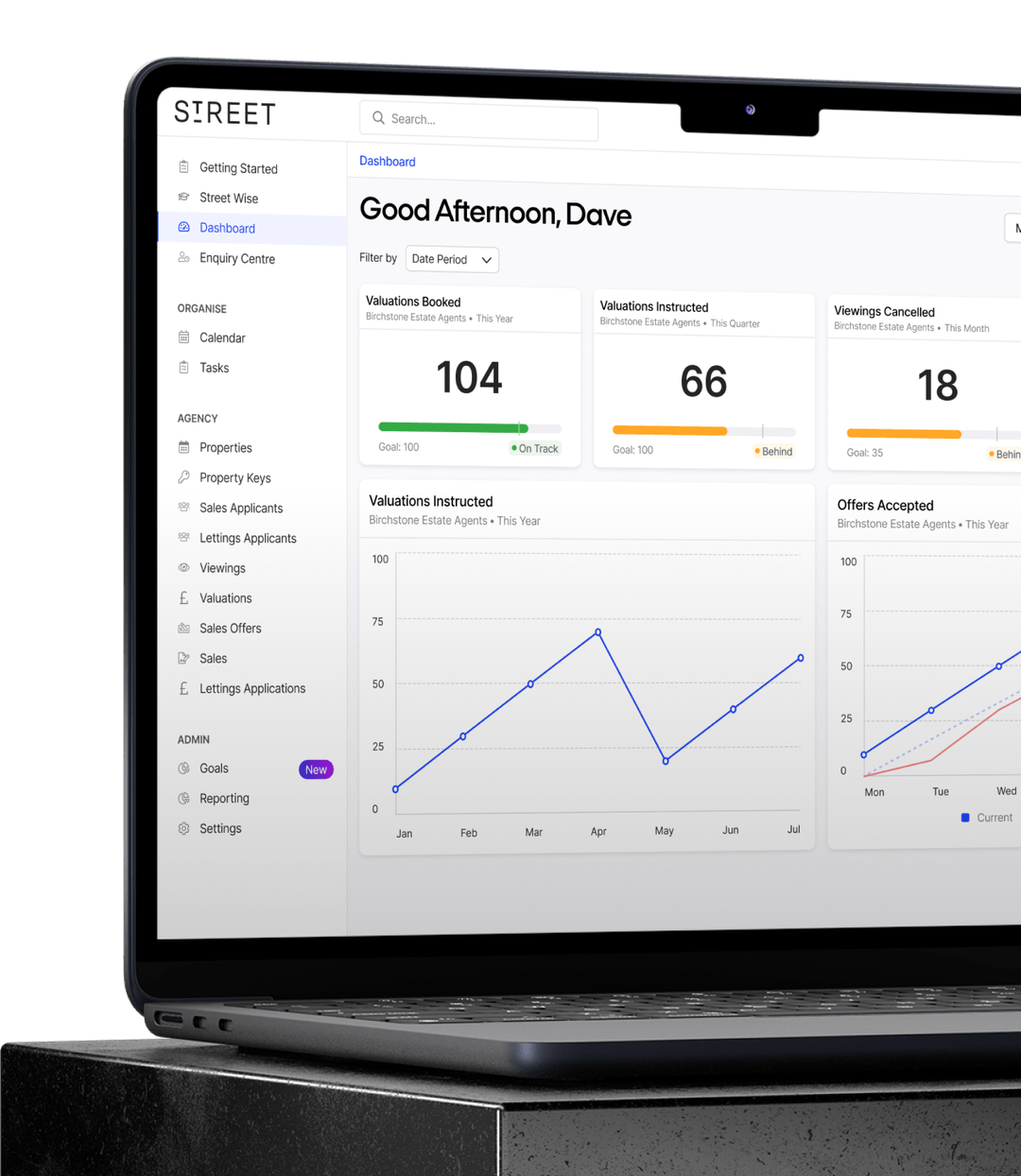 Street Lettings - CRM