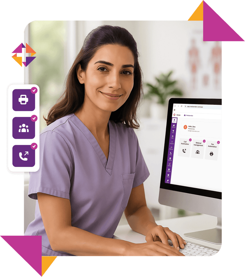 Fax, Referral, and Patient Call Automation Platform | Medsender