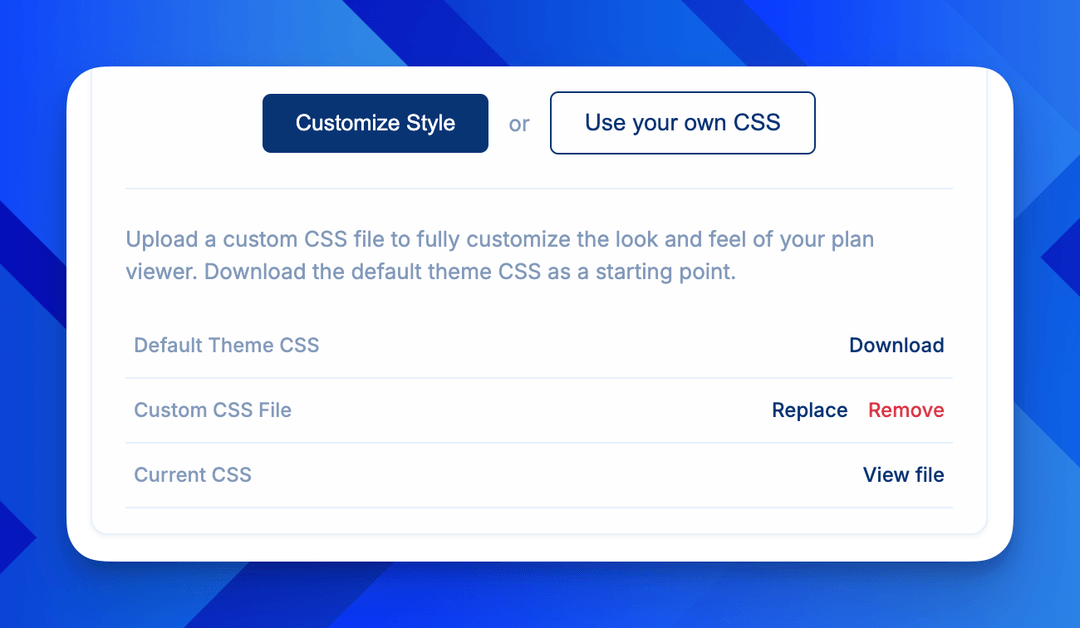 Custom CSS