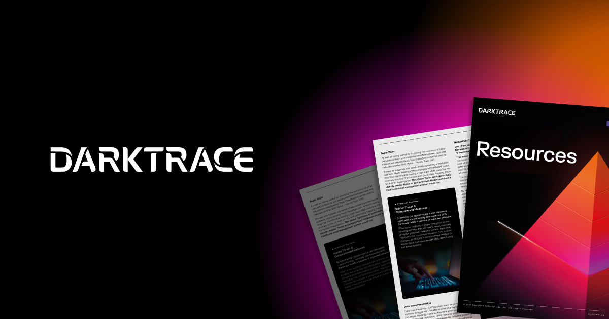Darktrace Services: Managed Detection and Response | Resources | Darktrace