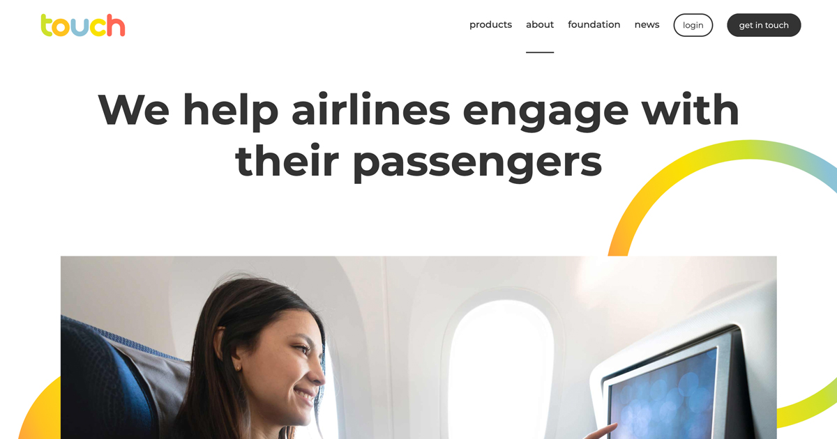 About Touch - We help airlines engage with their passengers