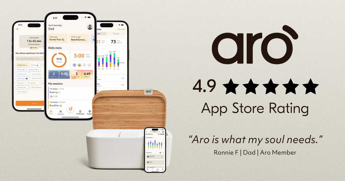 Aro - The Screen Time Solution For Families
