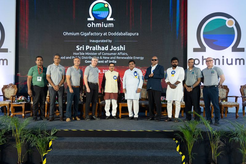 Ohmium Launches Newest PEM Electrolyzer Gigafactory | Ohmium