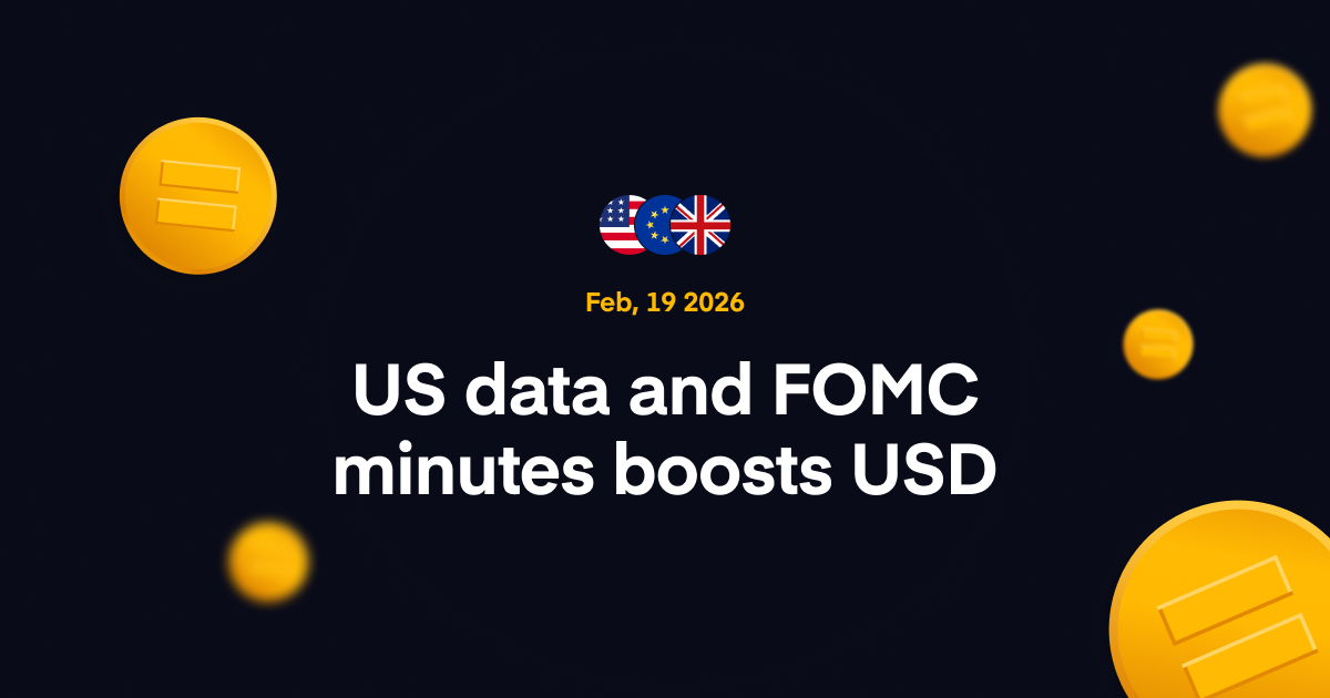 US data and FOMC minutes boosts USD