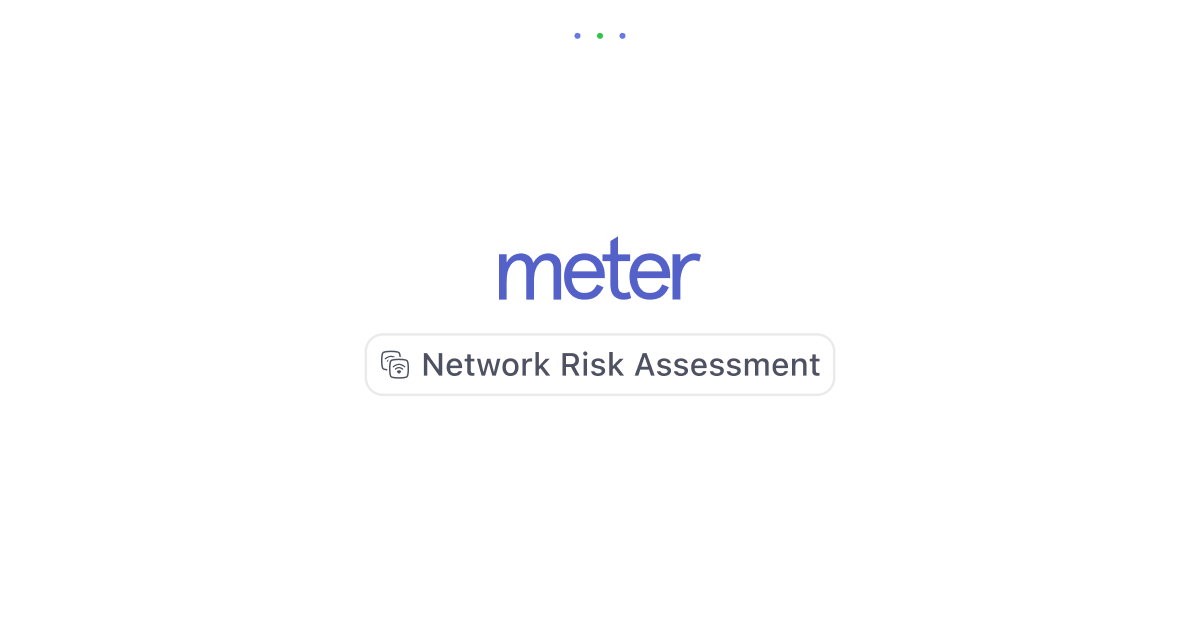 What is a network risk assessment & how do you conduct one?