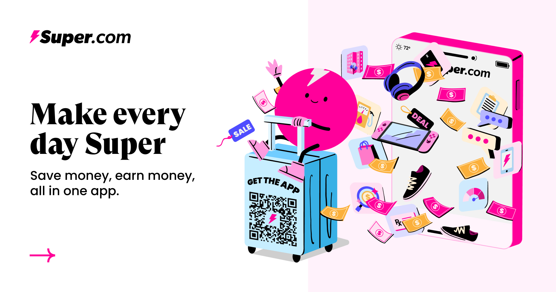 Super.com: Save, Earn, Travel