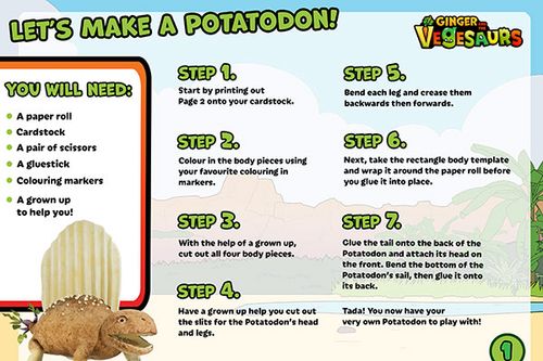 Activities & Games | Vegesaurs Official Website