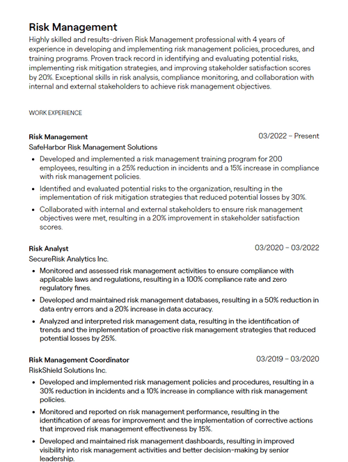 1+ Risk Management Cover Letter Examples (with In-Depth Guidance)