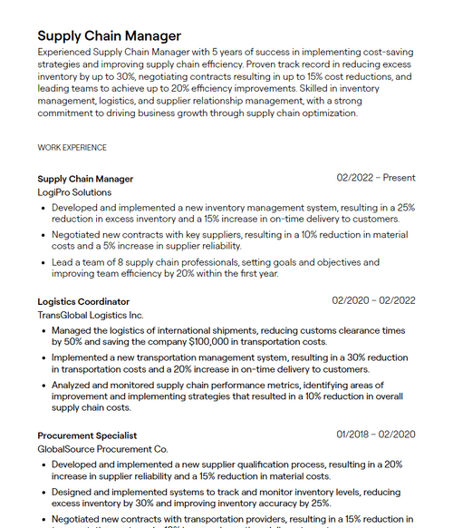 3+ Supply Chain Manager Cover Letter Examples (with In-Depth Guidance)